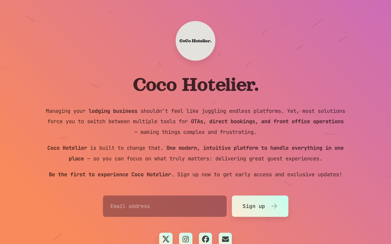 Coco Hotelier
